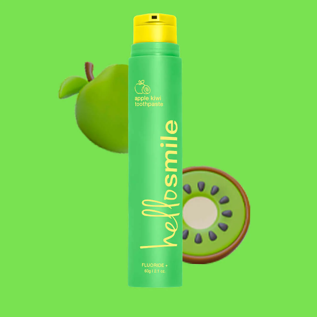 HelloSmile Pasta za zube Jabuka i Kivi 60g - Online Apoteka