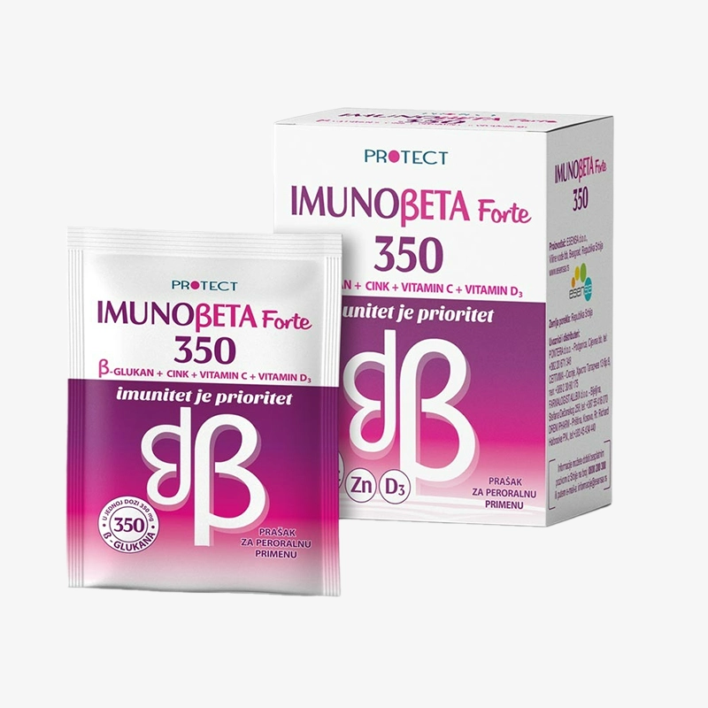 IMUNOBETA Forte 350 prašak 10x4g - Online Apoteka