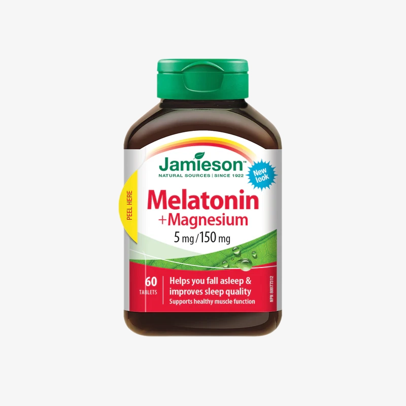 Jamieson Melatonin + Magnesium 5mg/150mg 60 tableta - Online Apoteka