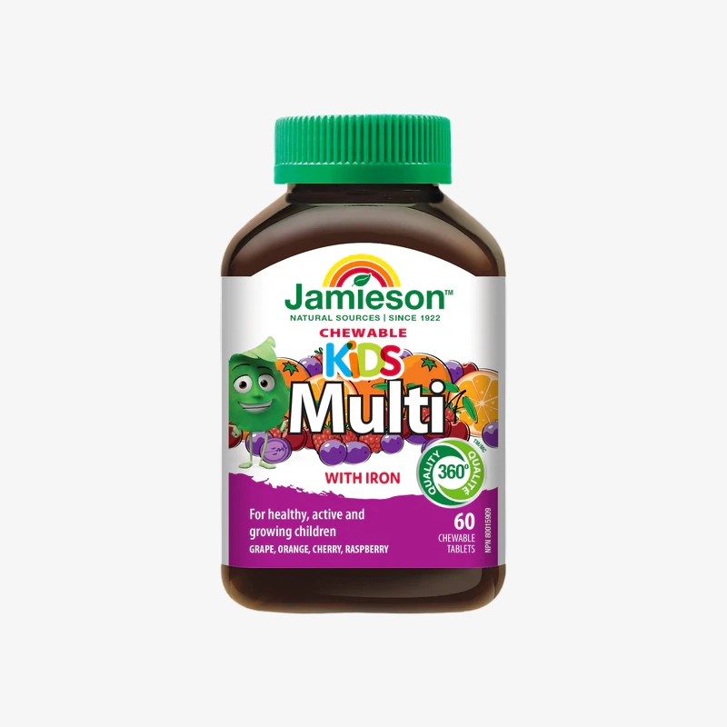 Jamieson Multi Kids with Iron 60 tableta za žvakanje - Online Apoteka