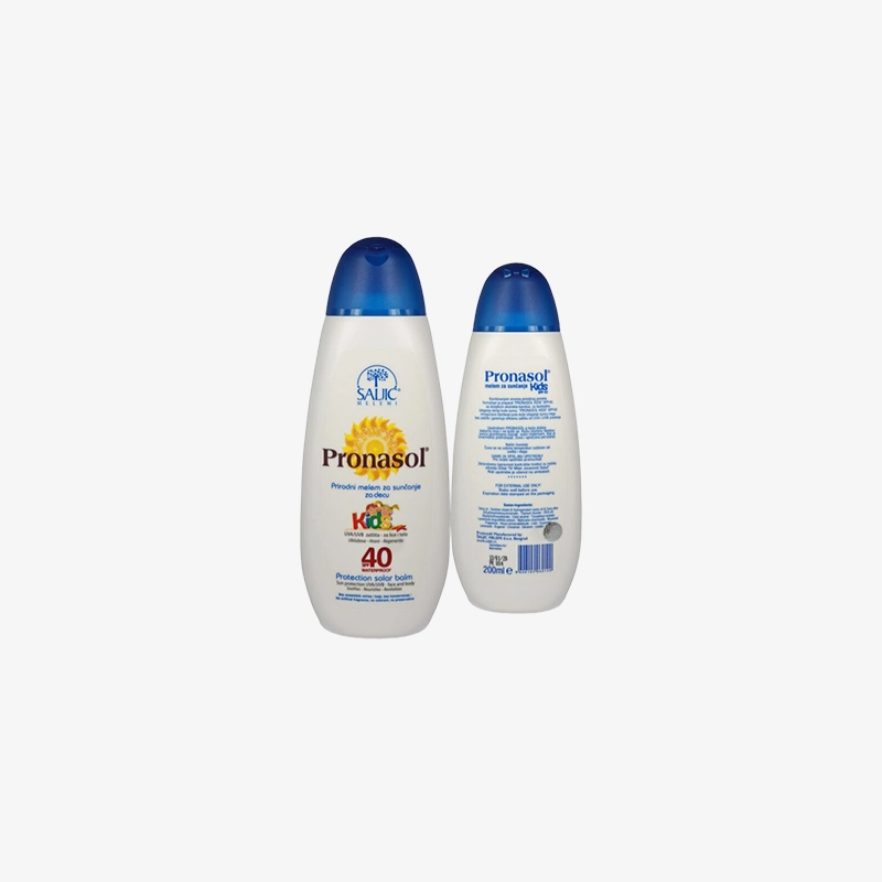 Šaljić Pronasol Kids SPF40 200ml - Online Apoteka